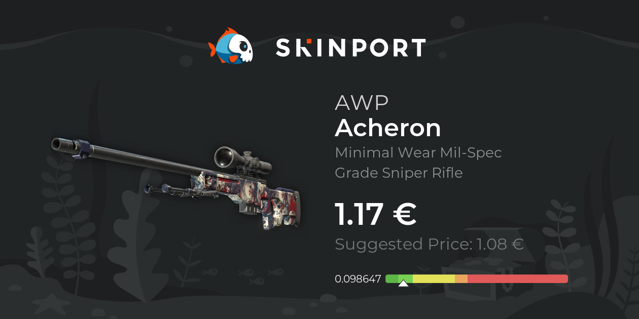 AWP | Aqueronte (Casi nuevo) - Counter-Strike 2 - Skinport