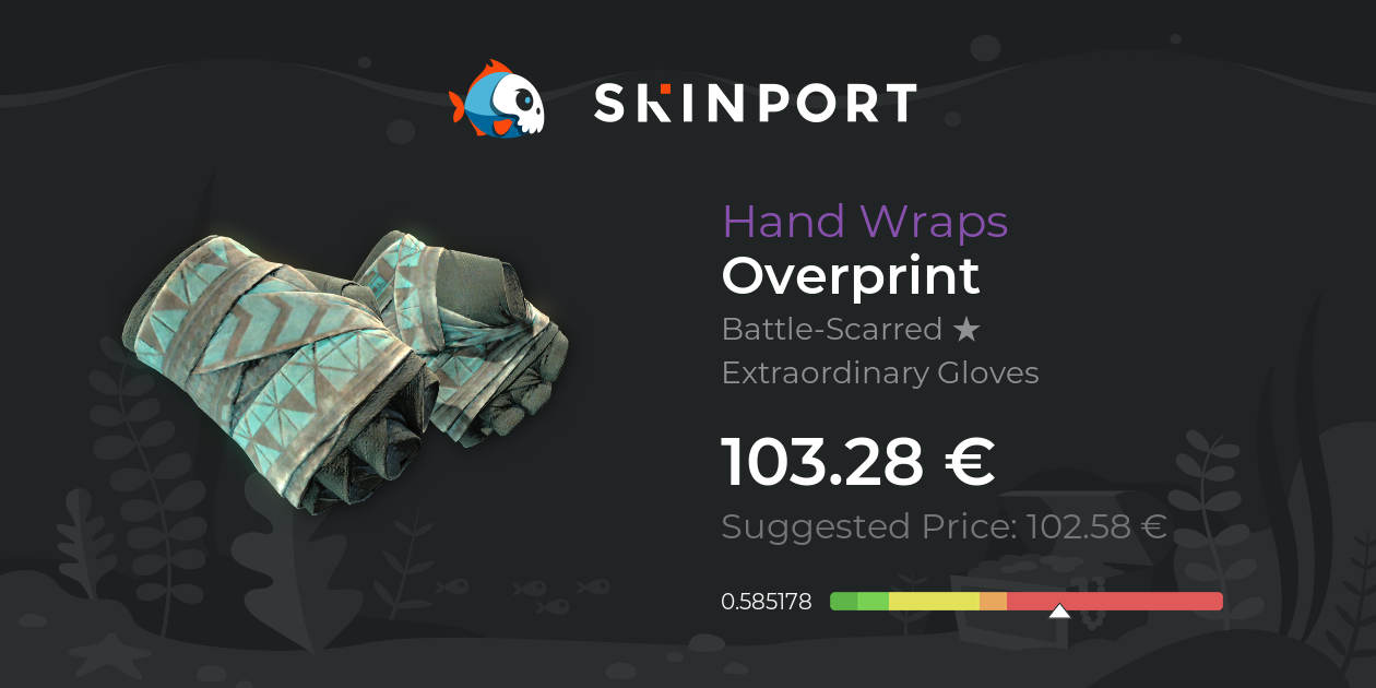 Hand Wraps | Overprint (Battle-Scarred) - Counter-Strike 2 - Skinport