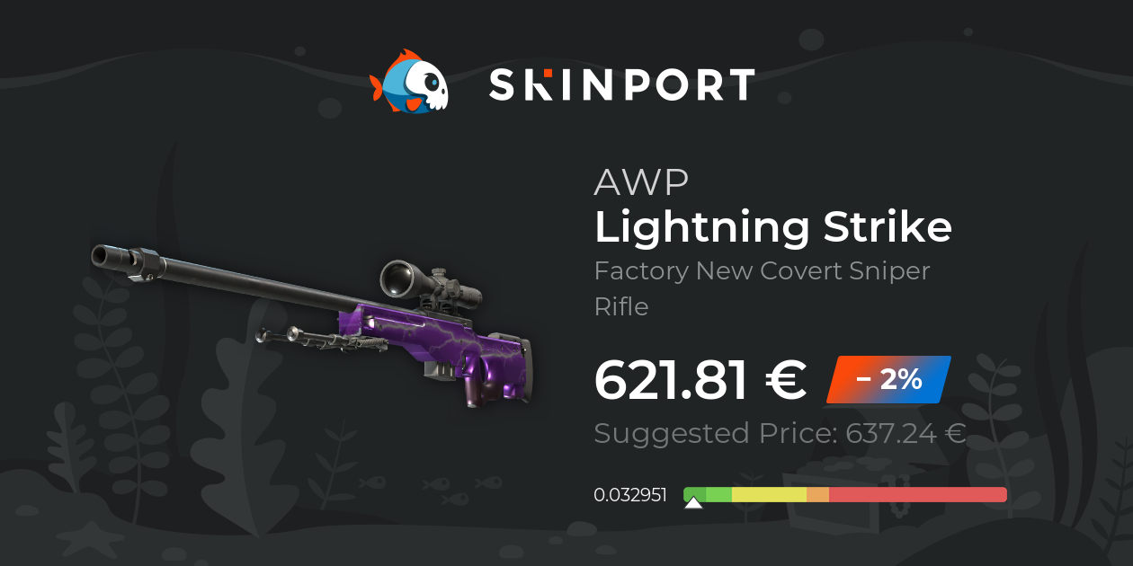 AWP | Lightning Strike (Factory New) - Counter-Strike 2 - Skinport