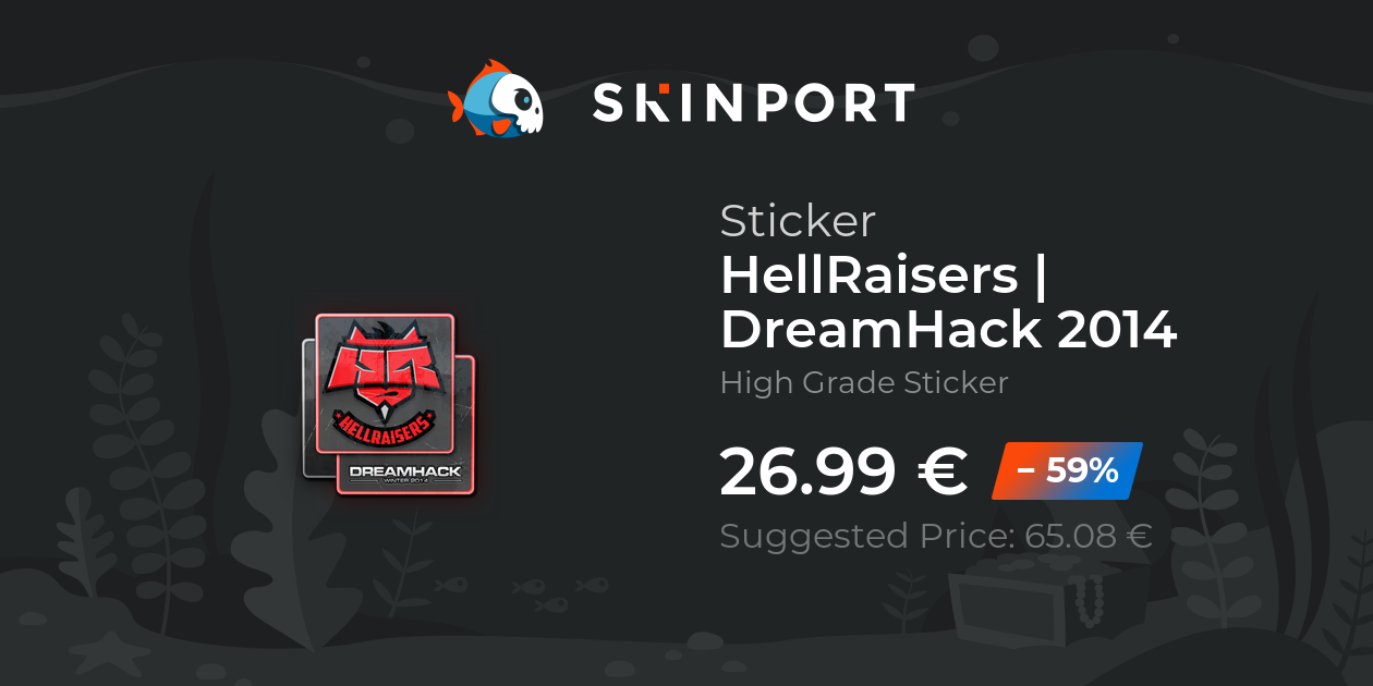 Sticker | HellRaisers | DreamHack 2014 - Counter-Strike 2 - Skinport