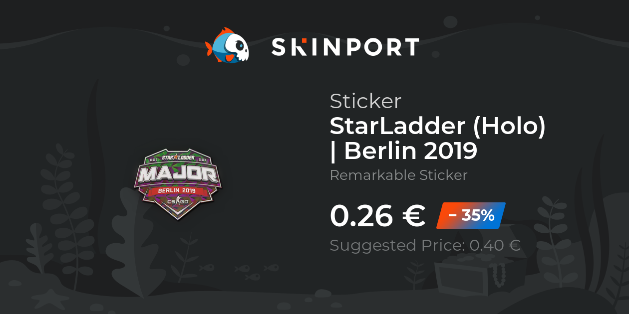 Sticker | StarLadder (Holo) | Berlin 2019 - Counter-Strike 2 - Skinport
