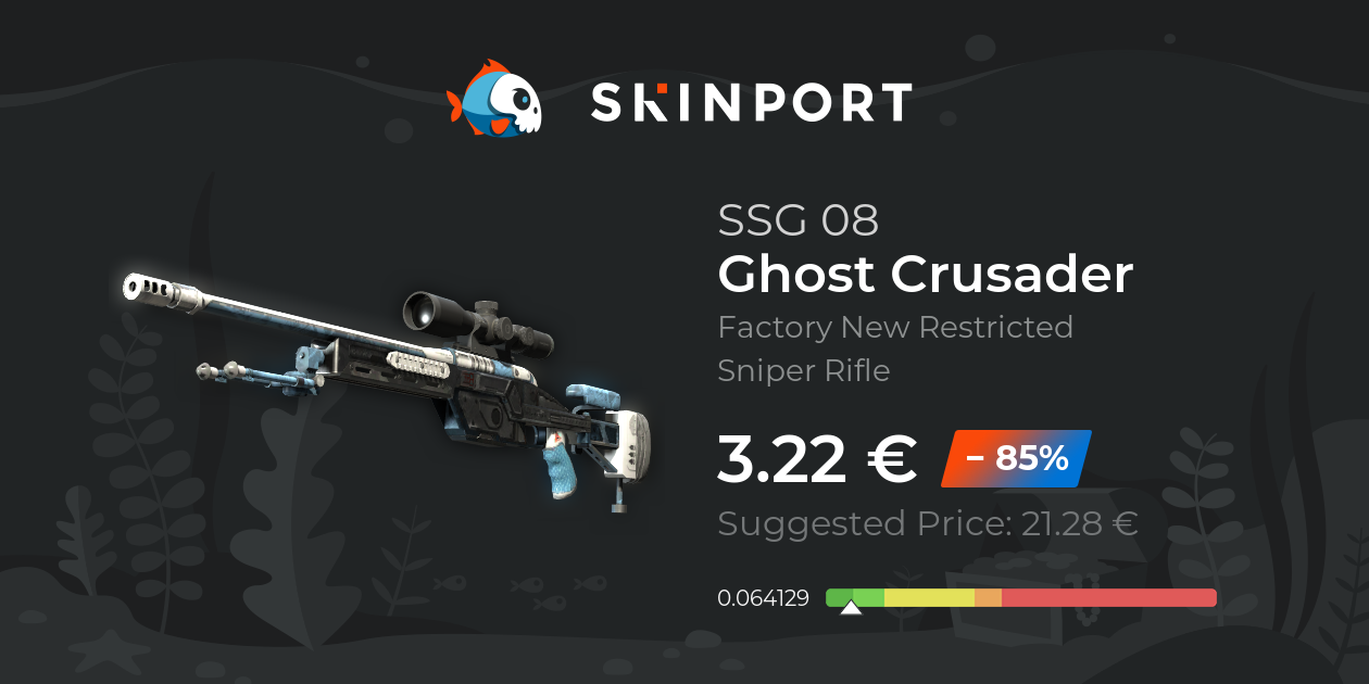 SSG 08 | Ghost Crusader (Factory New) - Counter-Strike 2 - Skinport