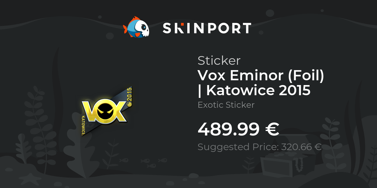 Aufkleber | Vox Eminor (Glanz) | Kattowitz 2015 - Counter-Strike 2 ...