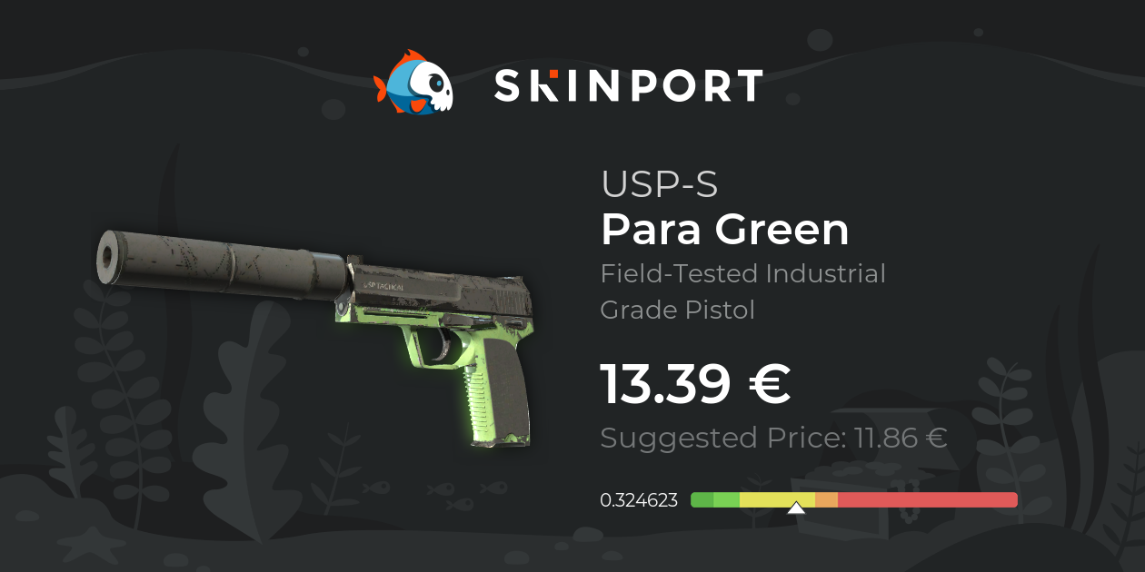 USP-S | Para Green (Field-Tested) - Counter-Strike 2 - Skinport