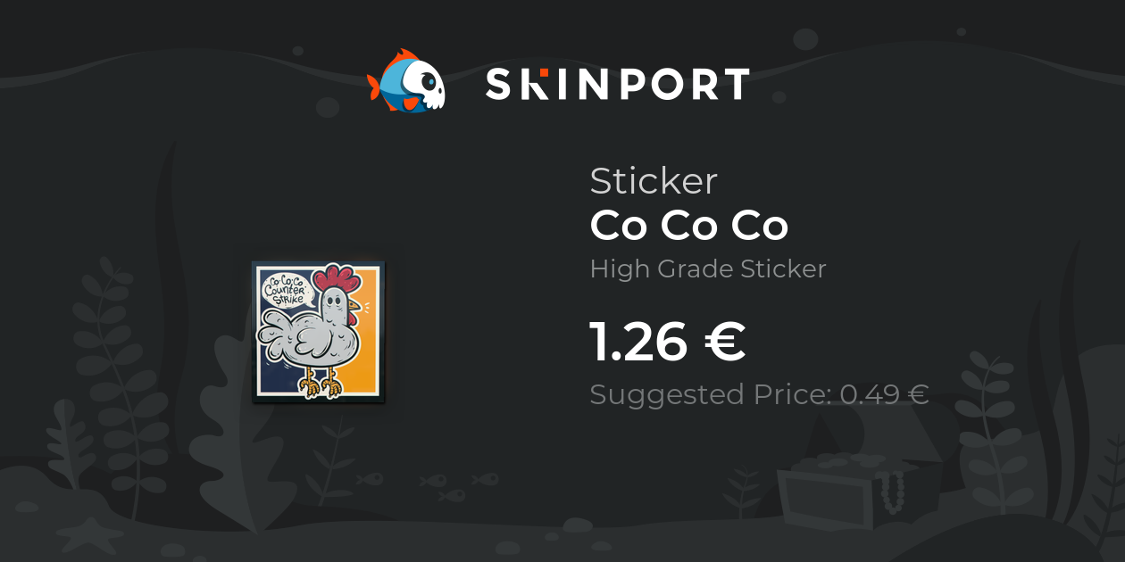 Sticker | Co Co Co - Counter-Strike 2 - Skinport