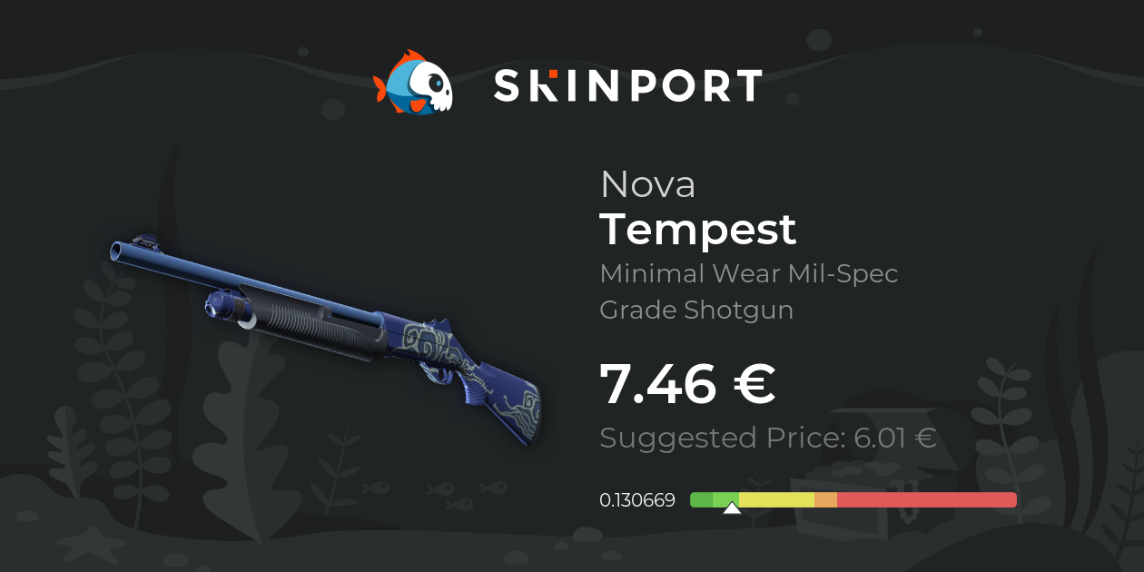 Nova | Tempest (Minimal Wear) - Counter-Strike 2 - Skinport
