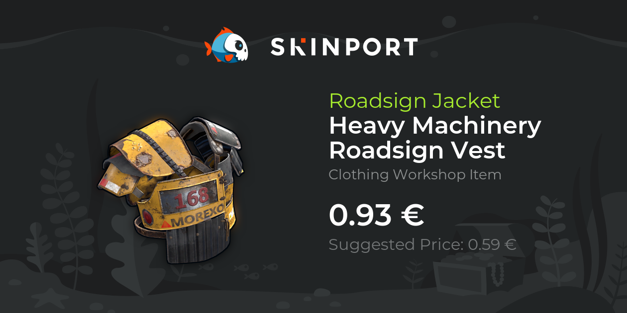 Heavy Machinery Roadsign Vest - Rust - Skinport