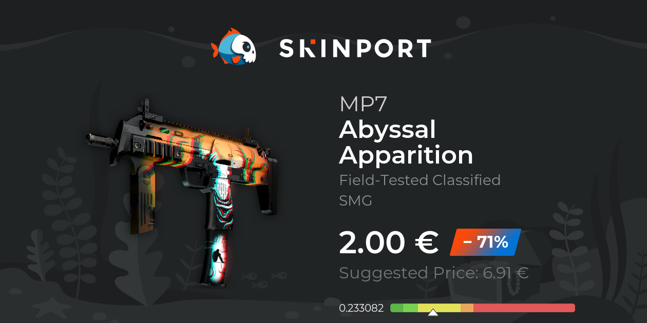 MP7 | Abyssal Apparition (Field-Tested) - Counter-Strike 2 - Skinport
