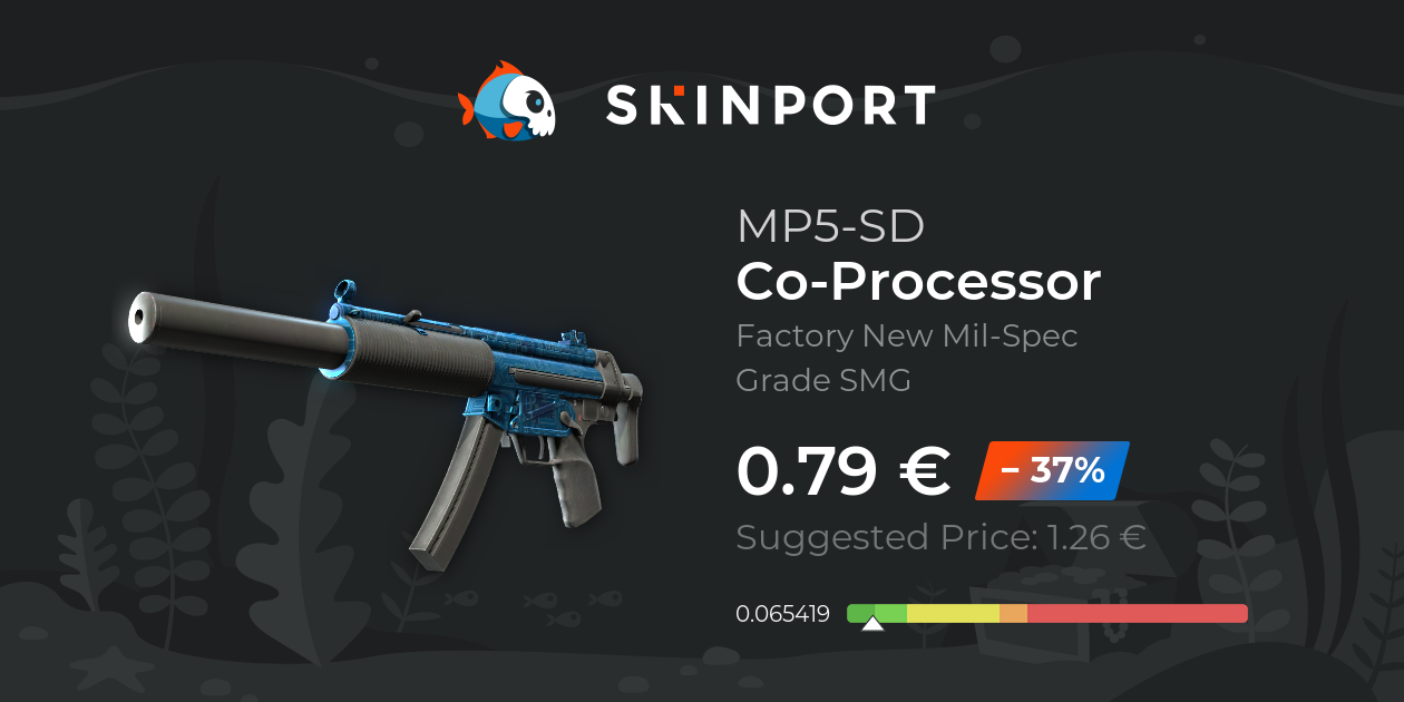 MP5-SD | Co-Processor (Factory New) - Counter-Strike 2 - Skinport