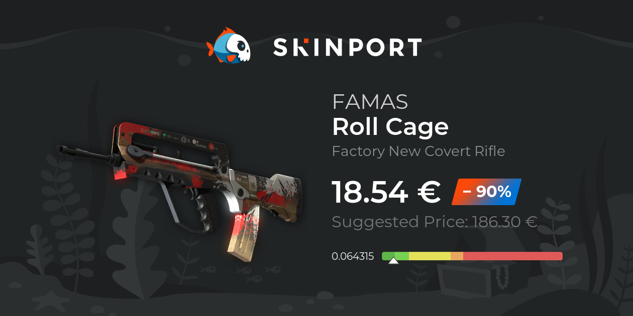 FAMAS | Roll Cage (Factory New) - Counter-Strike 2 - Skinport