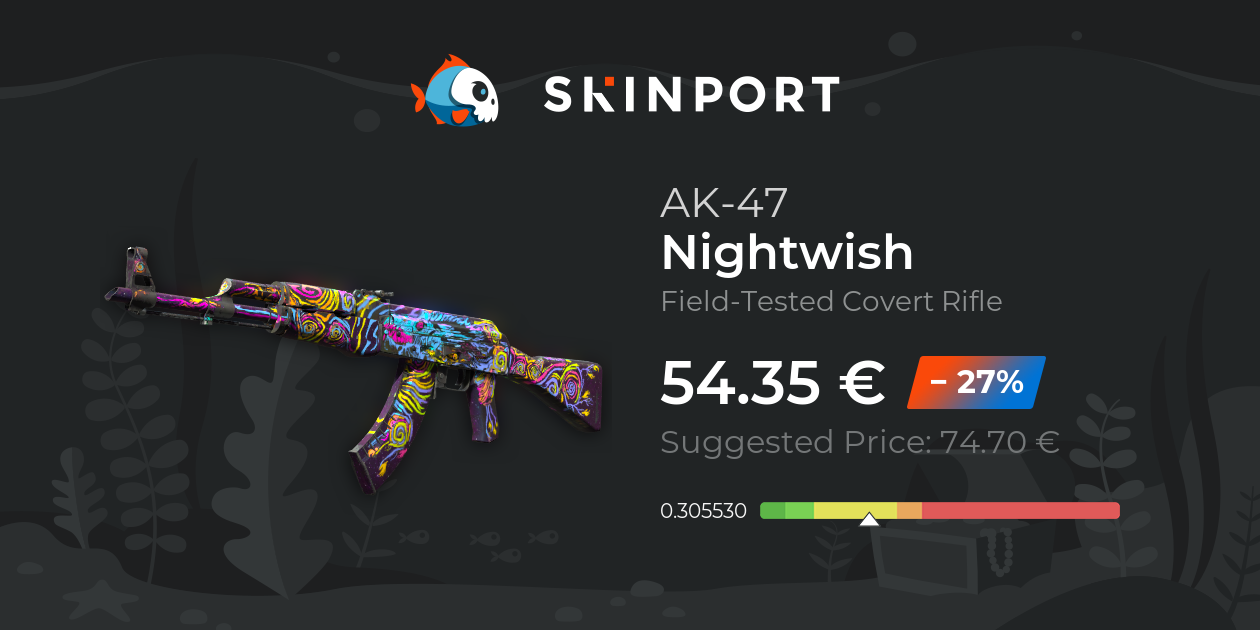 AK-47 | Nightwish (Field-Tested) - Counter-Strike 2 - Skinport