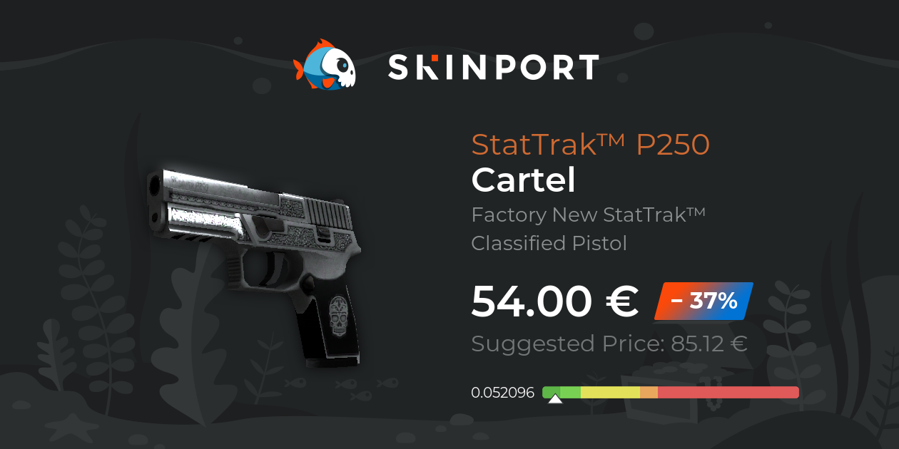 StatTrak™ P250 | Cartel (Factory New) - Counter-Strike 2 - Skinport