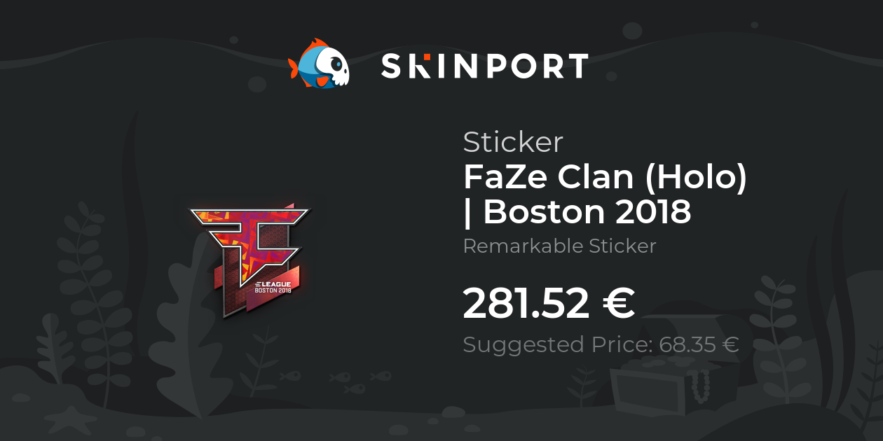 Sticker | FaZe Clan (Holo) | Boston 2018 - Counter-Strike 2 - Skinport