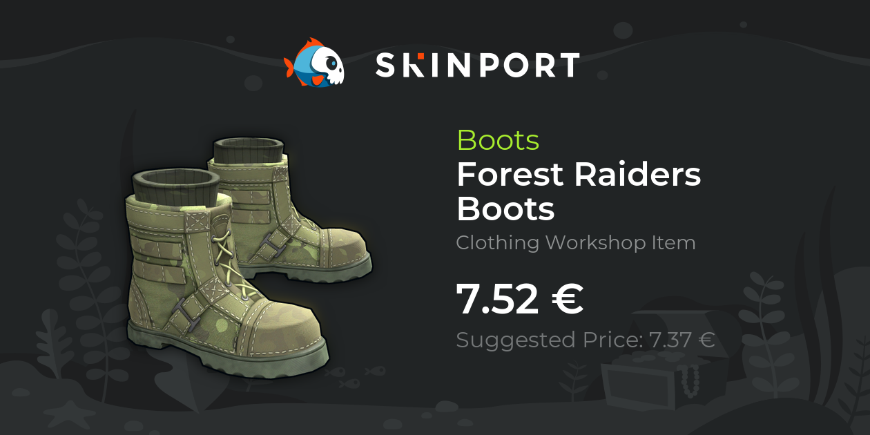 Forest Raiders Boots - Rust - Skinport