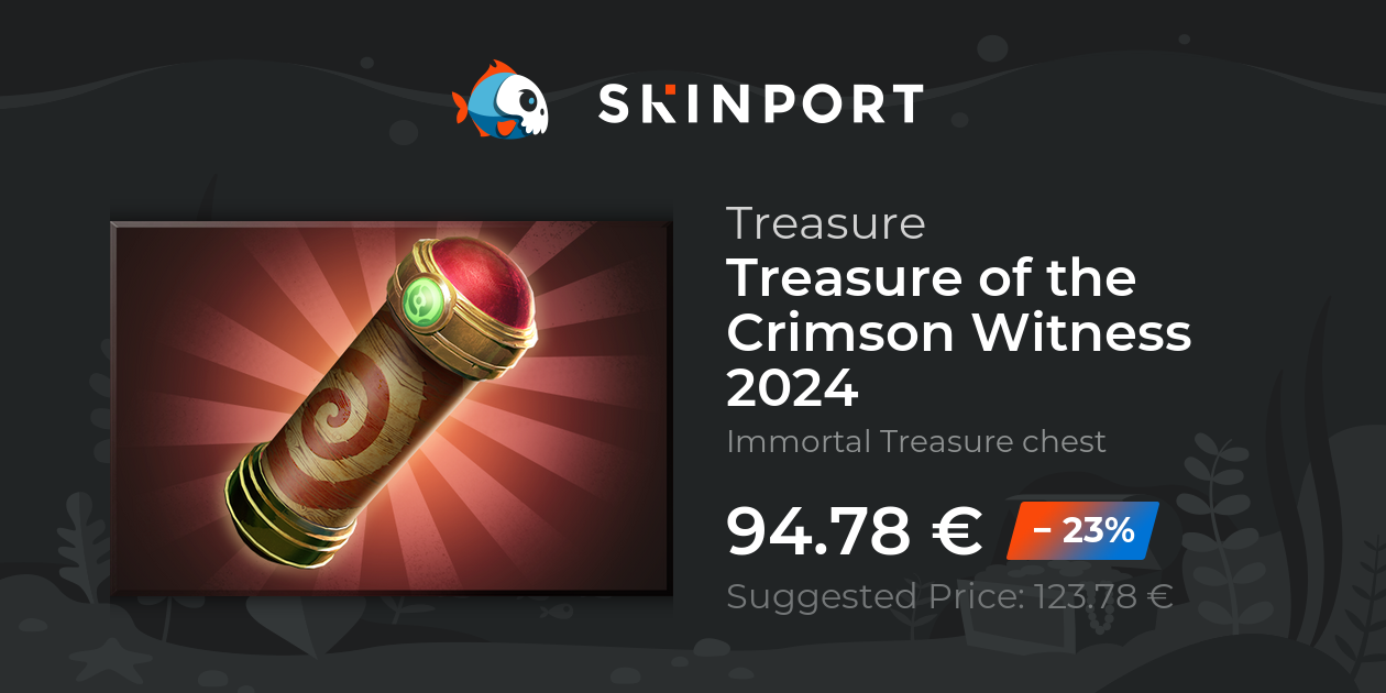 Treasure of the Crimson Witness 2024 - Dota 2 - Skinport