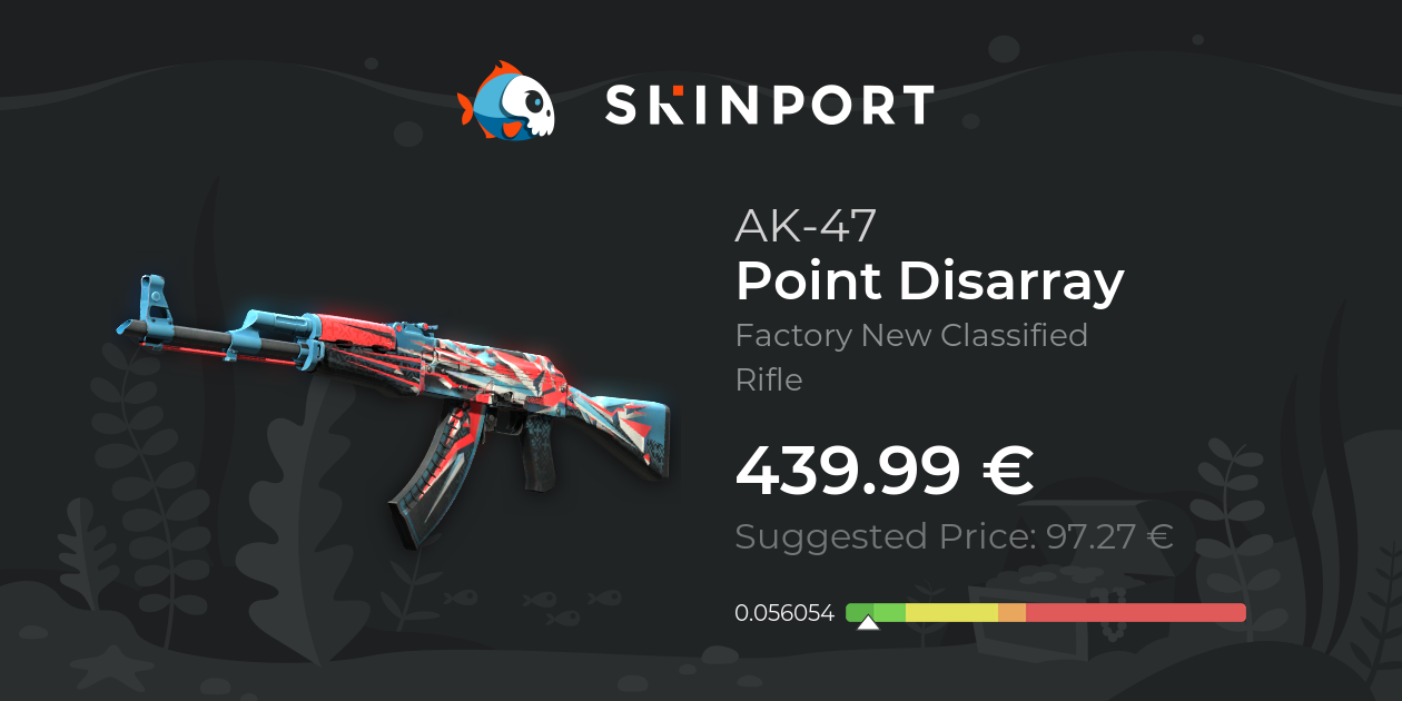 AK-47 | Point Disarray (Factory New) - Counter-Strike 2 - Skinport