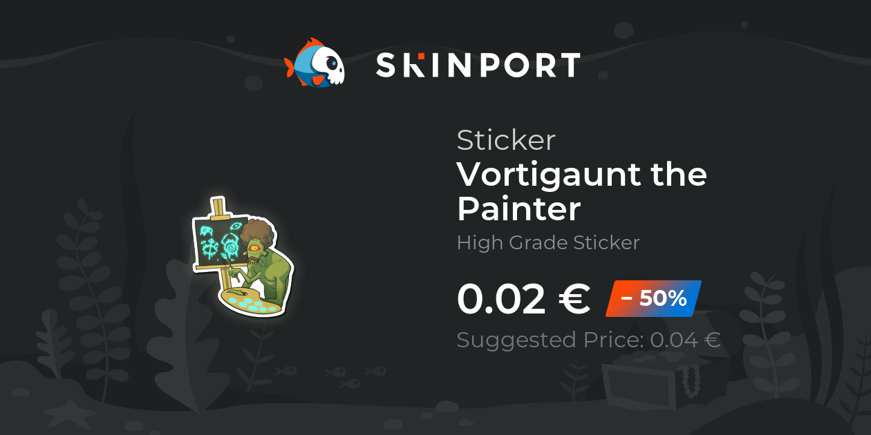 Sticker | Vortigaunt the Painter - CS:GO - Skinport