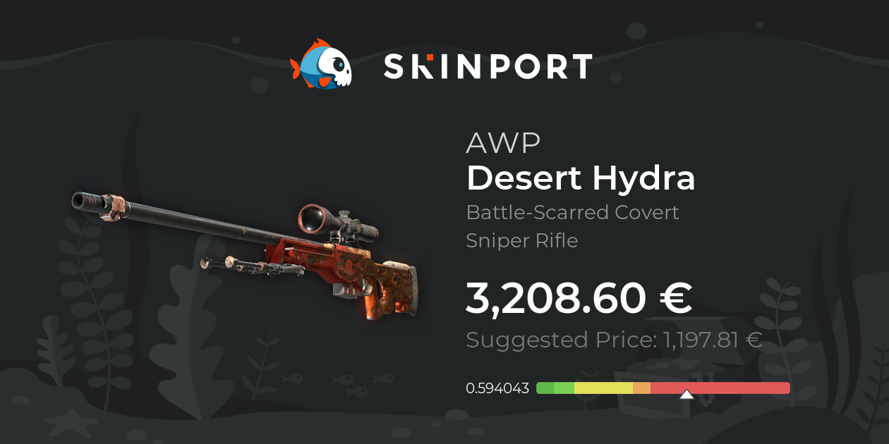 AWP | Desert Hydra (Battle-Scarred) - Counter-Strike 2 - Skinport