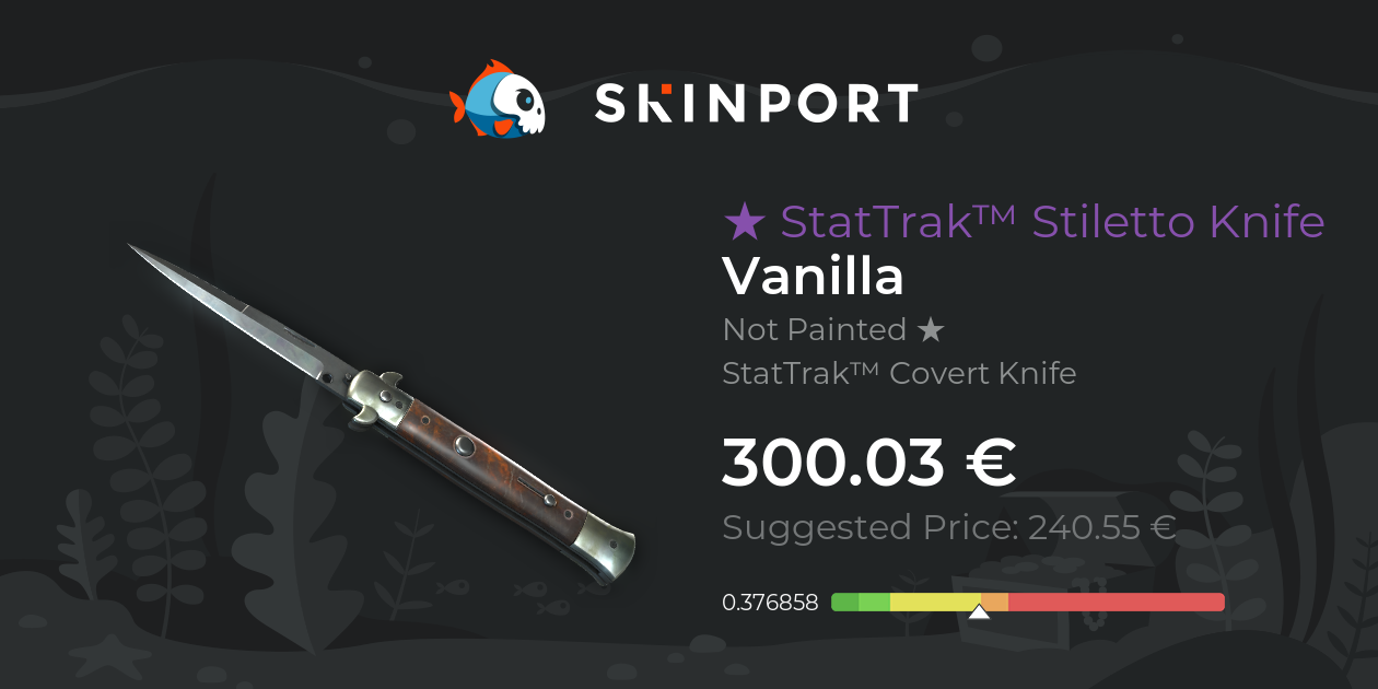 StatTrak™ Stiletto Knife - Counter-Strike 2 - Skinport
