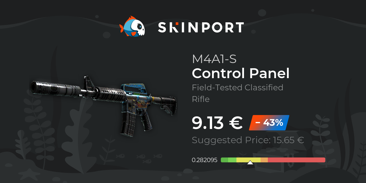 M4A1-S | Control Panel (Field-Tested) - CS2 - Skinport