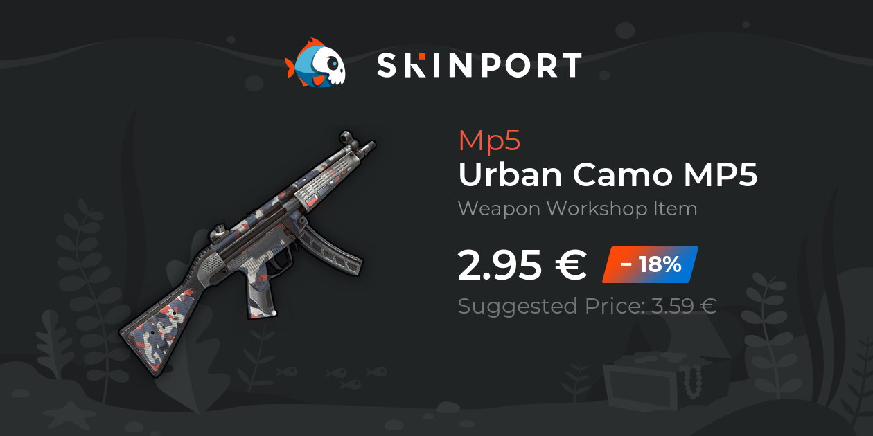 Urban Camo MP5 - Rust - Skinport