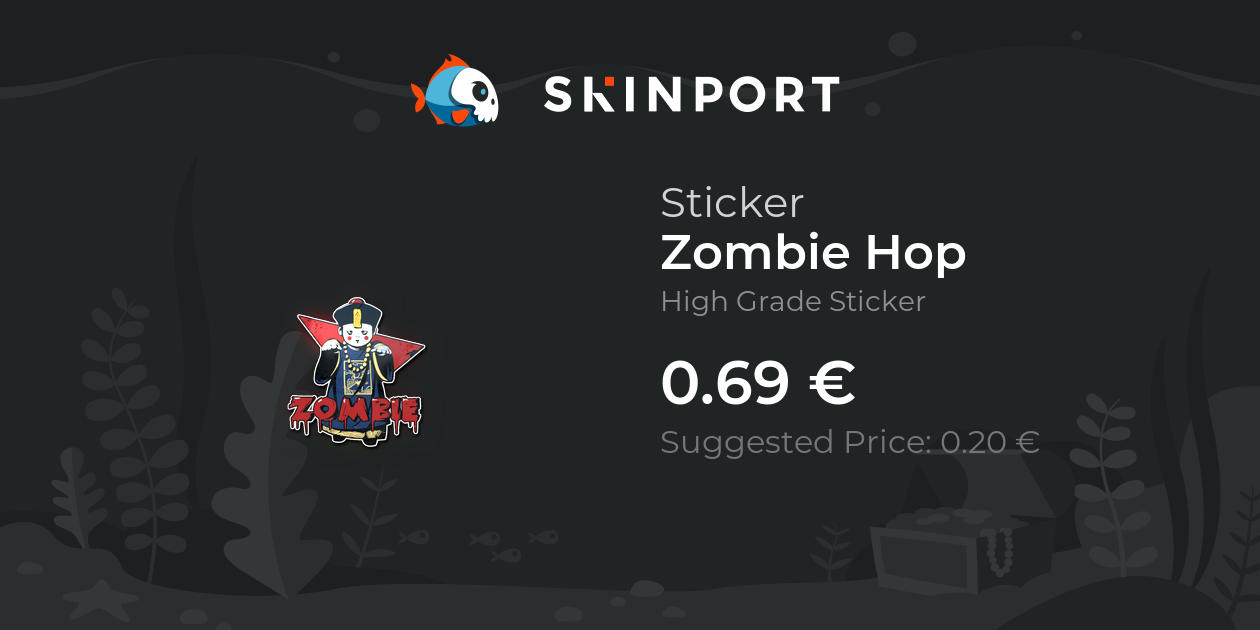 Sticker | Zombie Hop - Counter-Strike 2 - Skinport