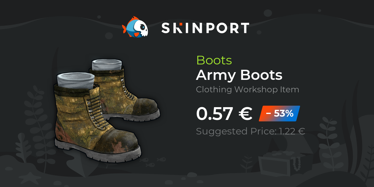 Army Boots - Rust - Skinport