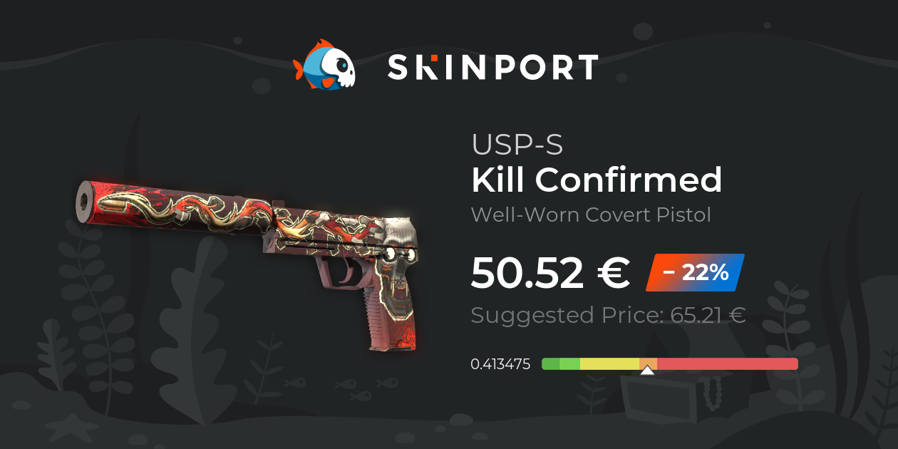 USP-S | Kill Confirmed (Well-Worn) - Counter-Strike 2 - Skinport