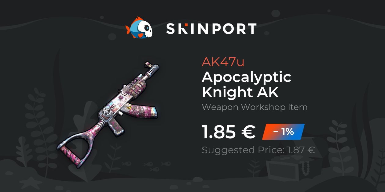 Apocalyptic Knight AK - Rust - Skinport