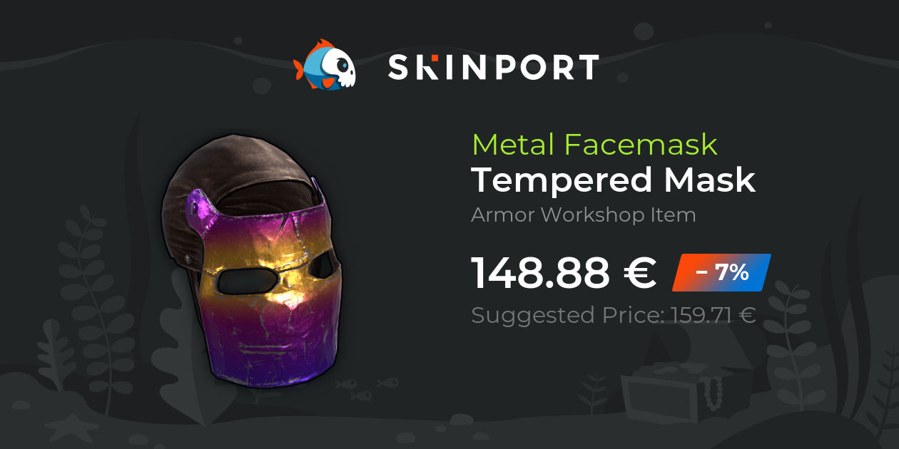 Tempered Mask - Rust - Skinport