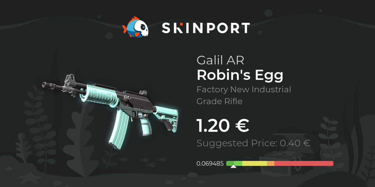 Galil AR | Robin's Egg (Factory New) - Counter-Strike 2 - Skinport