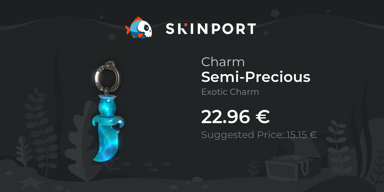 Charm | Semi-Precious - Counter-Strike 2 - Skinport