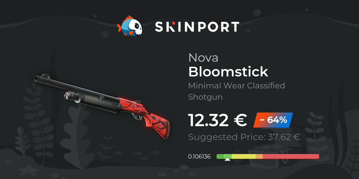Nova | Bloomstick (Minimal Wear) - Counter-Strike 2 - Skinport