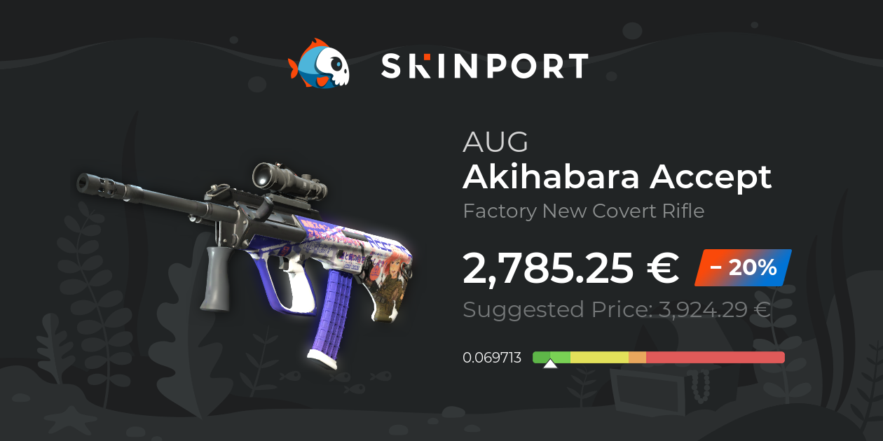 AUG | Akihabara Accept (Factory New) - Counter-Strike 2 - Skinport