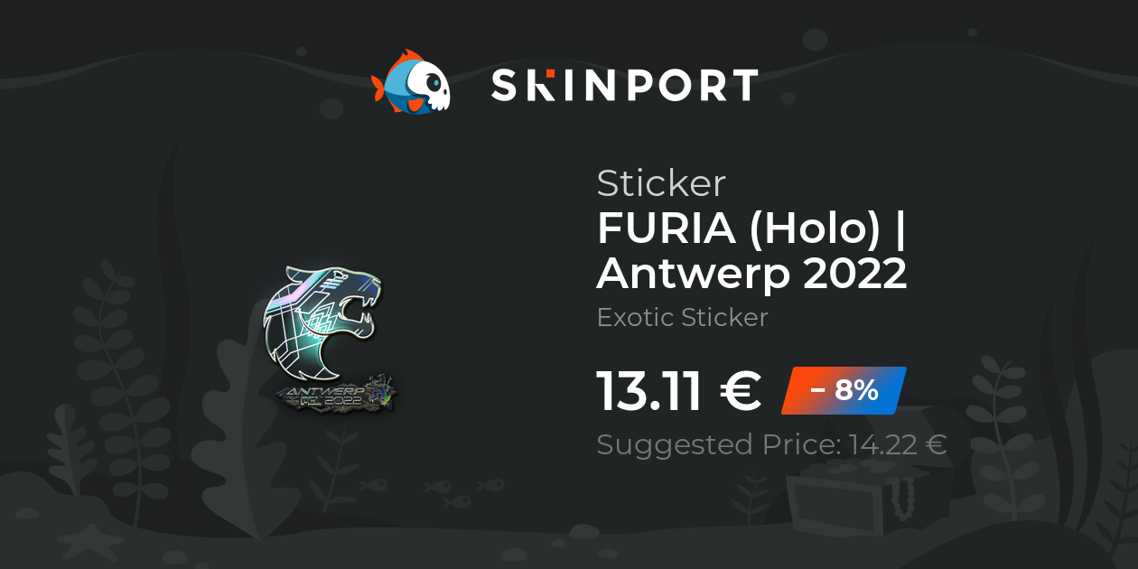 Sticker | FURIA (Holo) | Antwerp 2022 - CS2 - Skinport