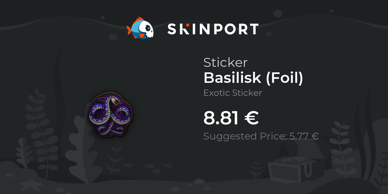 Sticker | Basilisk (Foil) - Counter-Strike 2 - Skinport