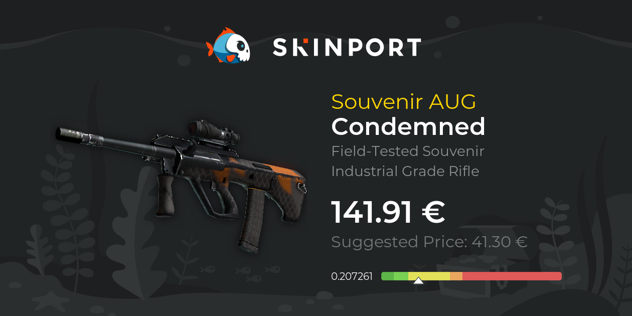 Souvenir AUG | Condemned (Field-Tested) - Counter-Strike 2 - Skinport