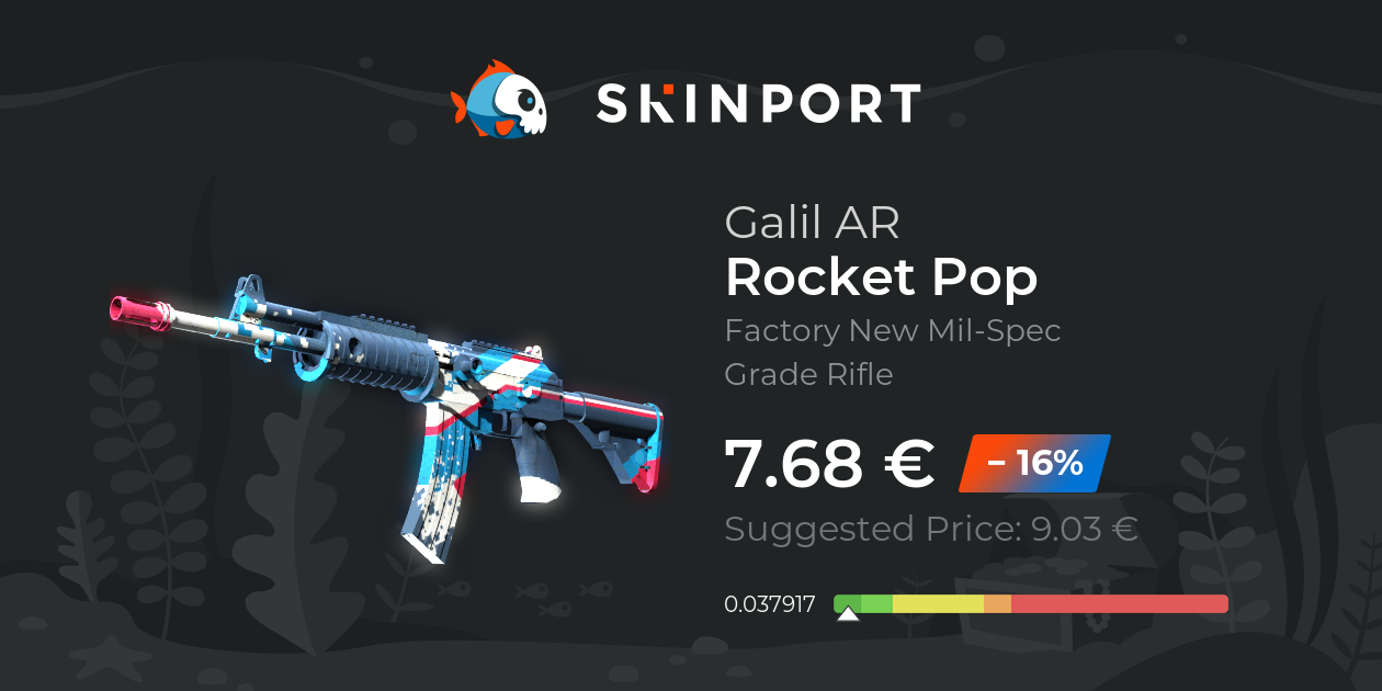 Galil AR | Rocket Pop (Factory New) - Counter-Strike 2 - Skinport