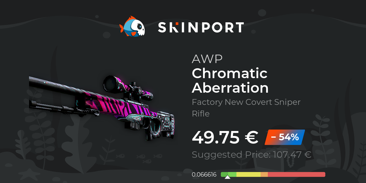 AWP | Chromatische Aberration (Fabrikneu) - CS:GO - Skinport