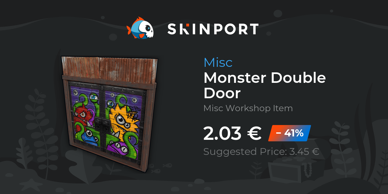 Monster Double Door - Rust - Skinport