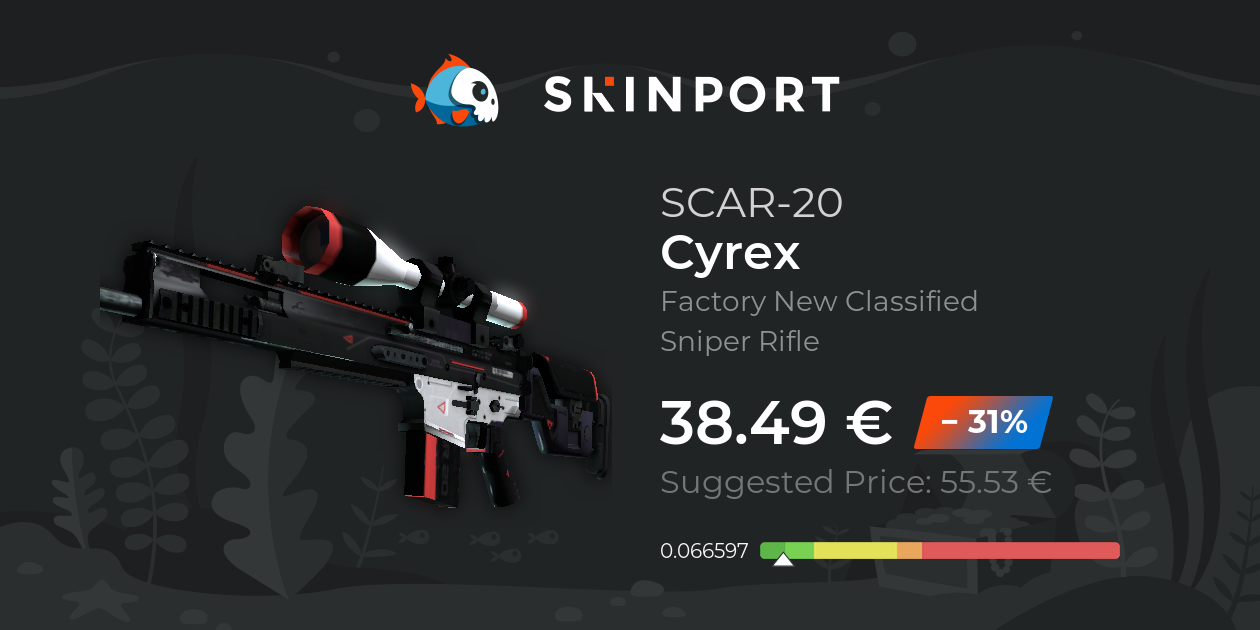 SCAR-20 | Cyrex (Factory New) - Counter-Strike 2 - Skinport