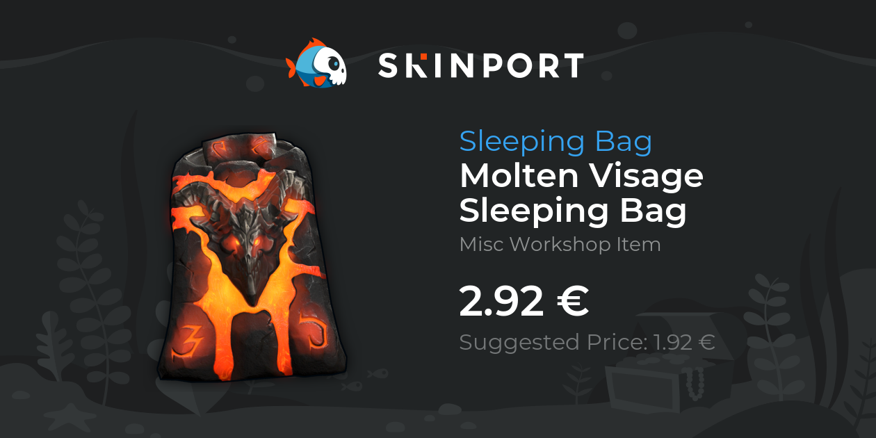 Molten Visage Sleeping Bag - Rust - Skinport