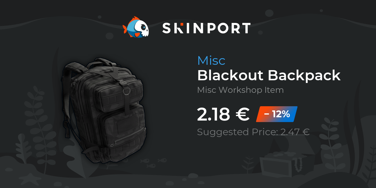 Blackout Backpack - Rust - Skinport