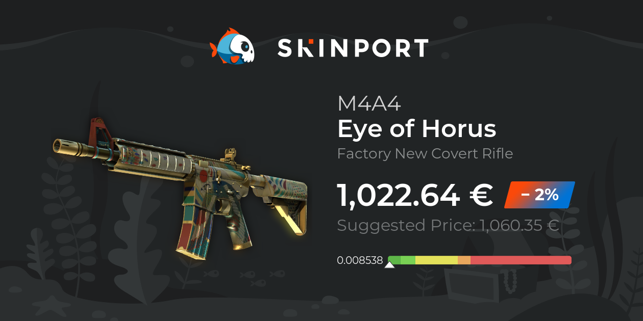 M4A4 | Eye of Horus (Factory New) - Counter-Strike 2 - Skinport