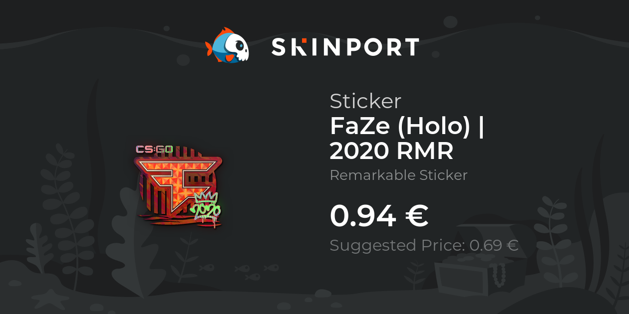Sticker | FaZe (Holo) | 2020 RMR - Counter-Strike 2 - Skinport