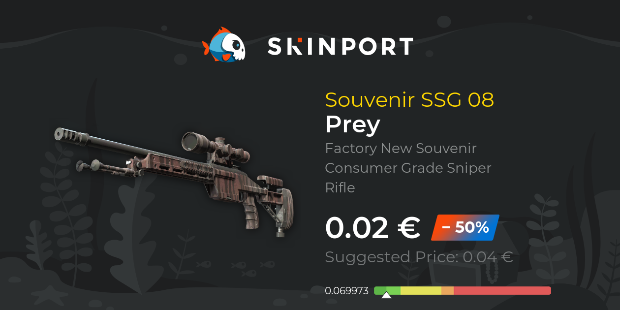 Souvenir SSG 08 | Prey (Factory New) - Counter-Strike 2 - Skinport