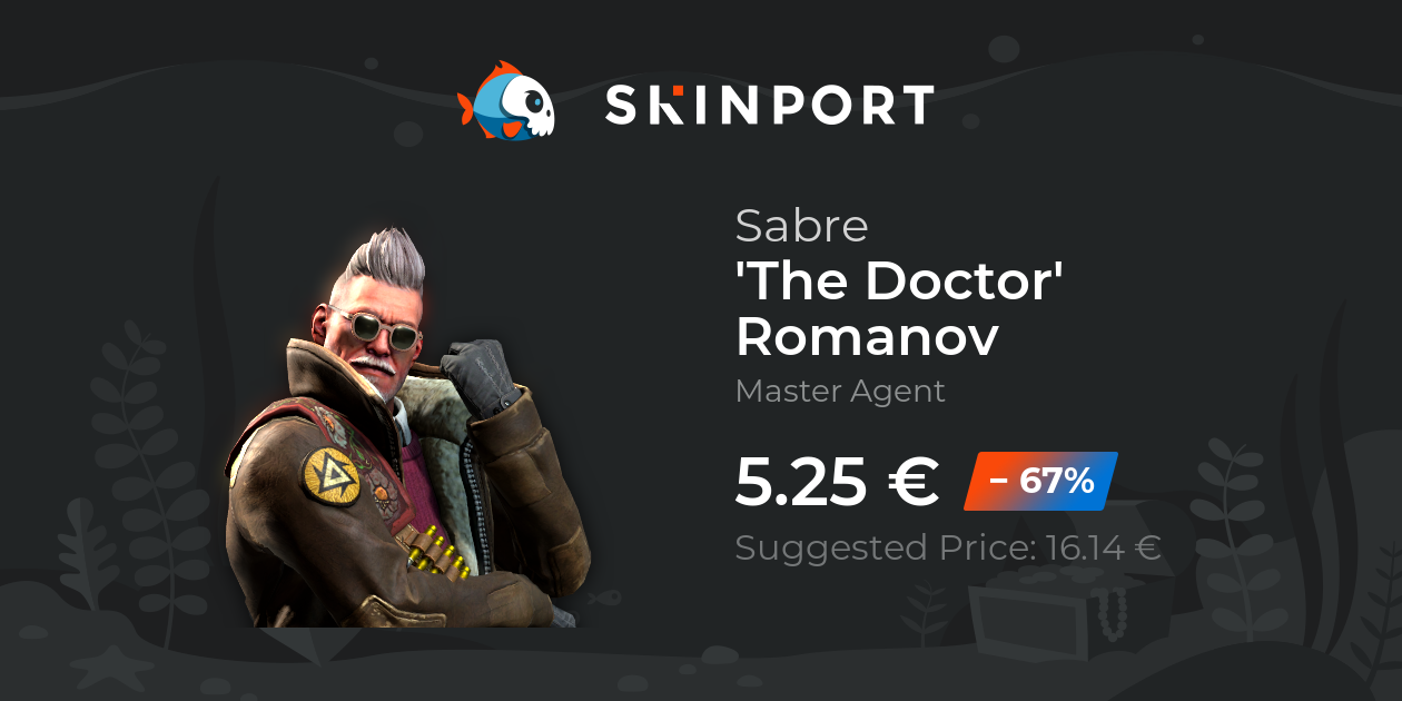 'The Doctor' Romanov | Sabre - Counter-Strike 2 - Skinport