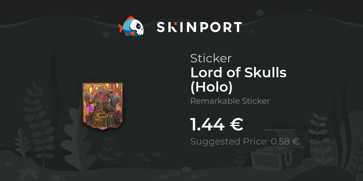 Sticker | Lord of Skulls (Holo) - Counter-Strike 2 - Skinport