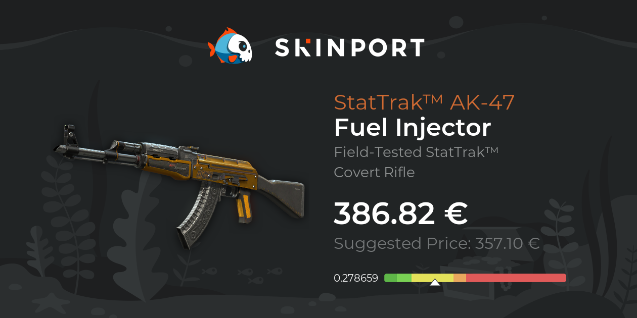 StatTrak™ AK-47 | Fuel Injector (Field-Tested) - Counter-Strike 2 ...