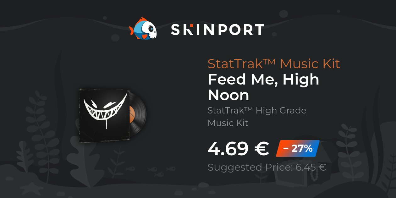 StatTrak™ Music Kit | Feed Me, High Noon - Counter-Strike 2 - Skinport